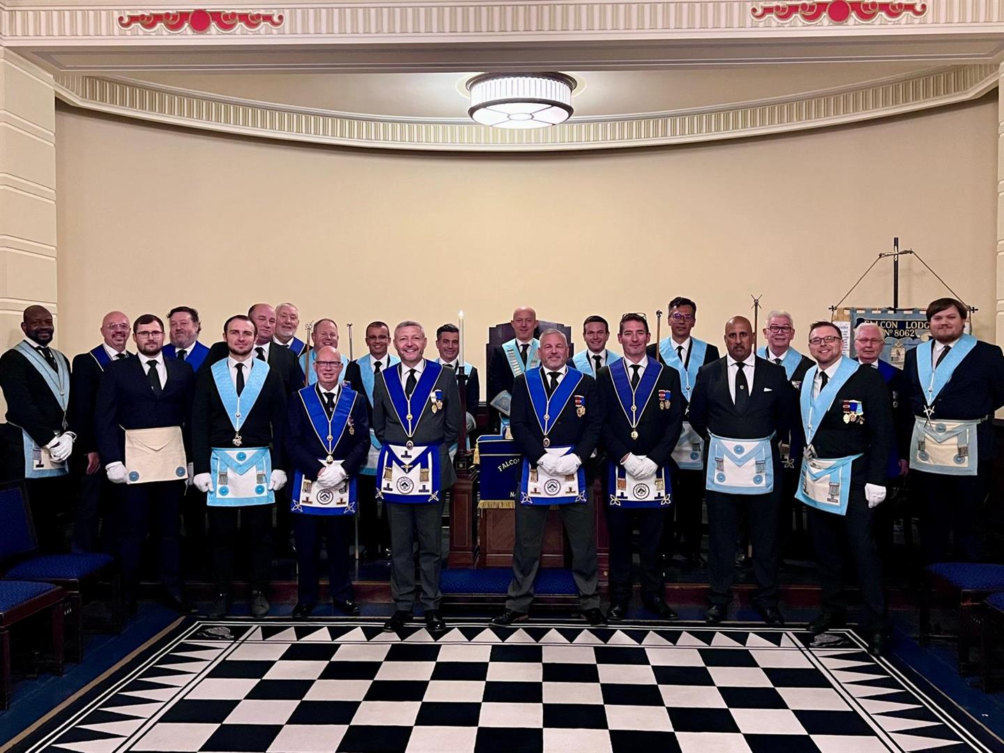 Masonic Co-operation from Falcon Lodge - London Rifle Brigade Lodge No.1962