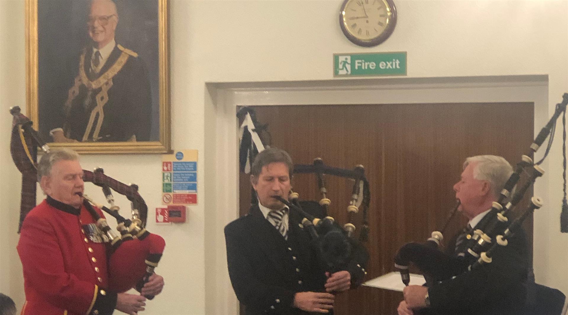London Scottish Rifles Celebrate Burns Night in Style - London Rifle ...